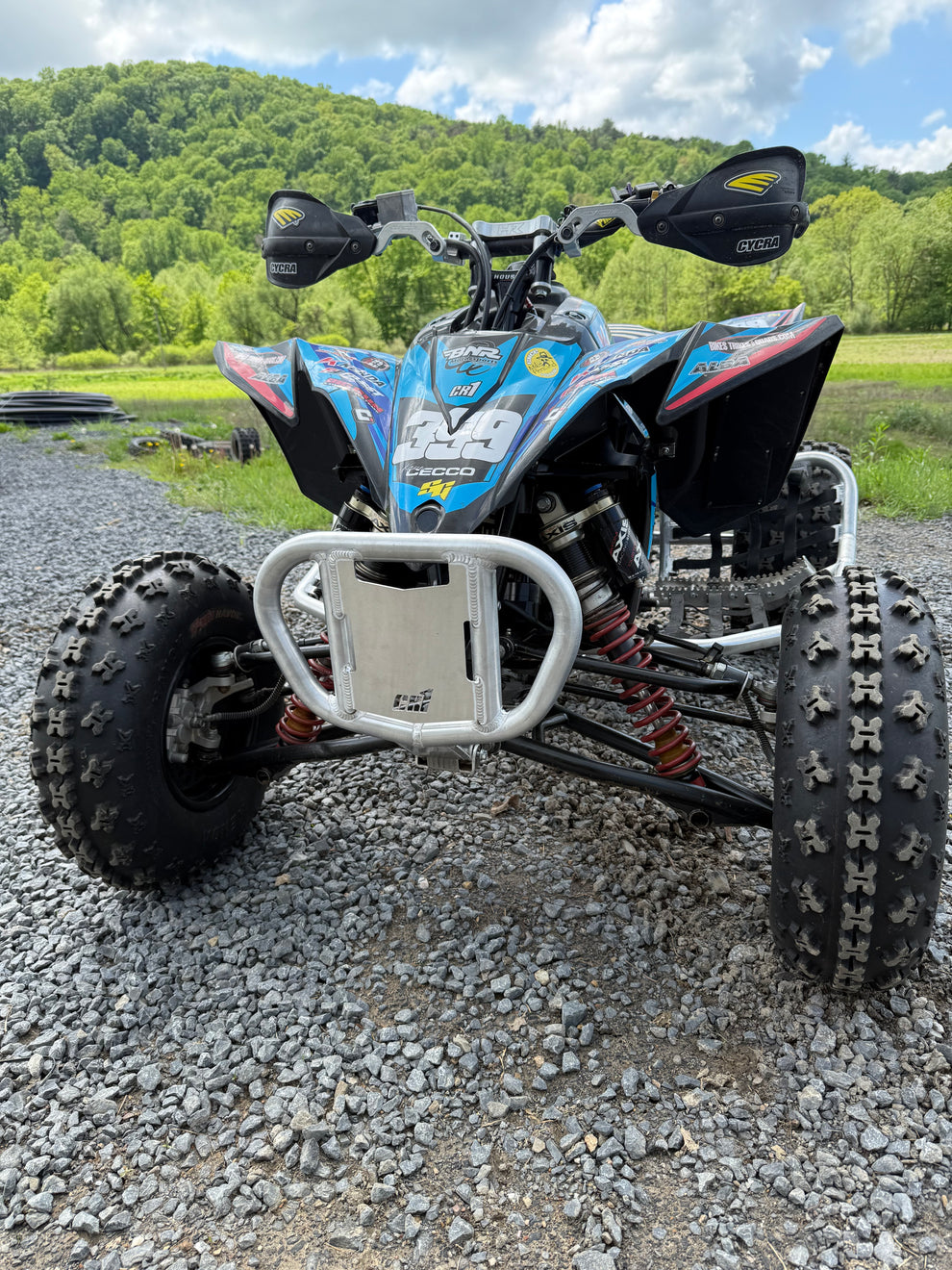 YAMAHA YFZ450R FRONT BUMPER - PHAT – Cecco Motorsports