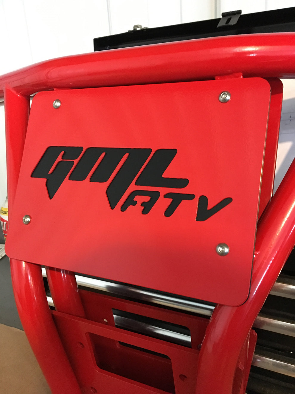 Renegade "Bulldozer" Bumper Replacement Grill Guard / Number Plate ...